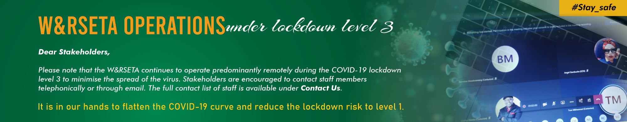 Welcome to W&RSETA | W&RSETA